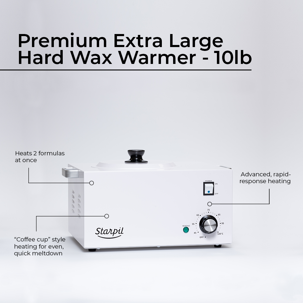 Premium Extra Large Hard Wax Warmer 10lb Starpil Pro