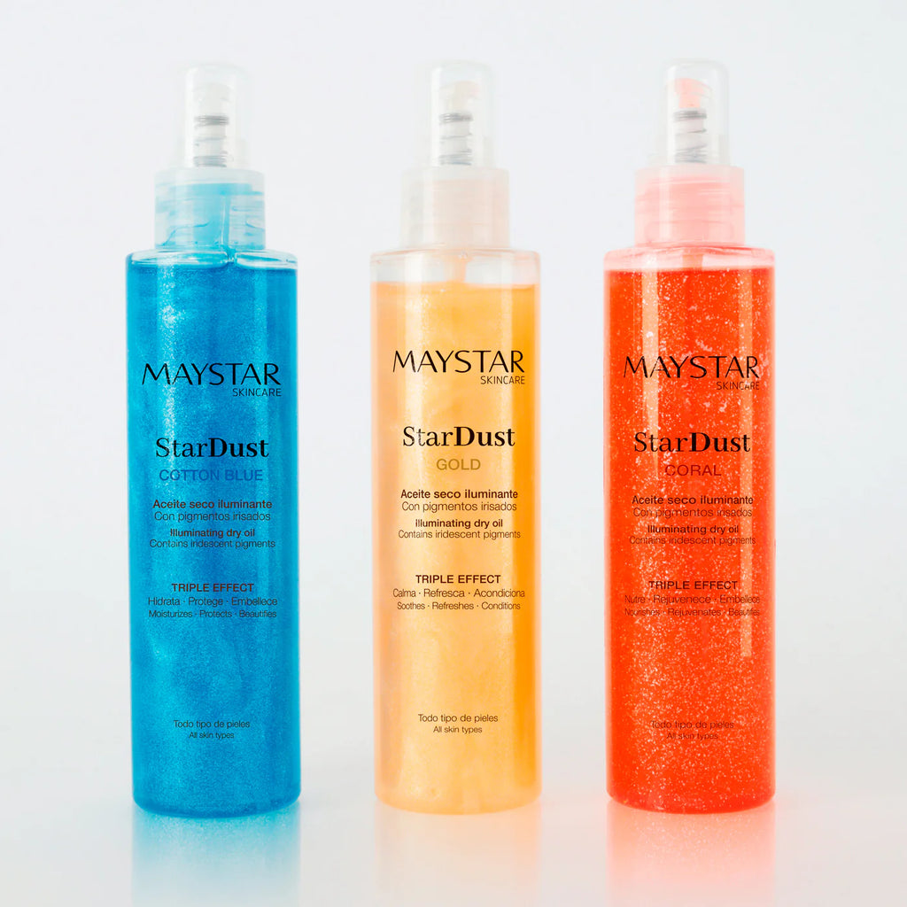 Stardust Blue Cotton Dry Oil - LIMITED EDITION – Starpil Pro