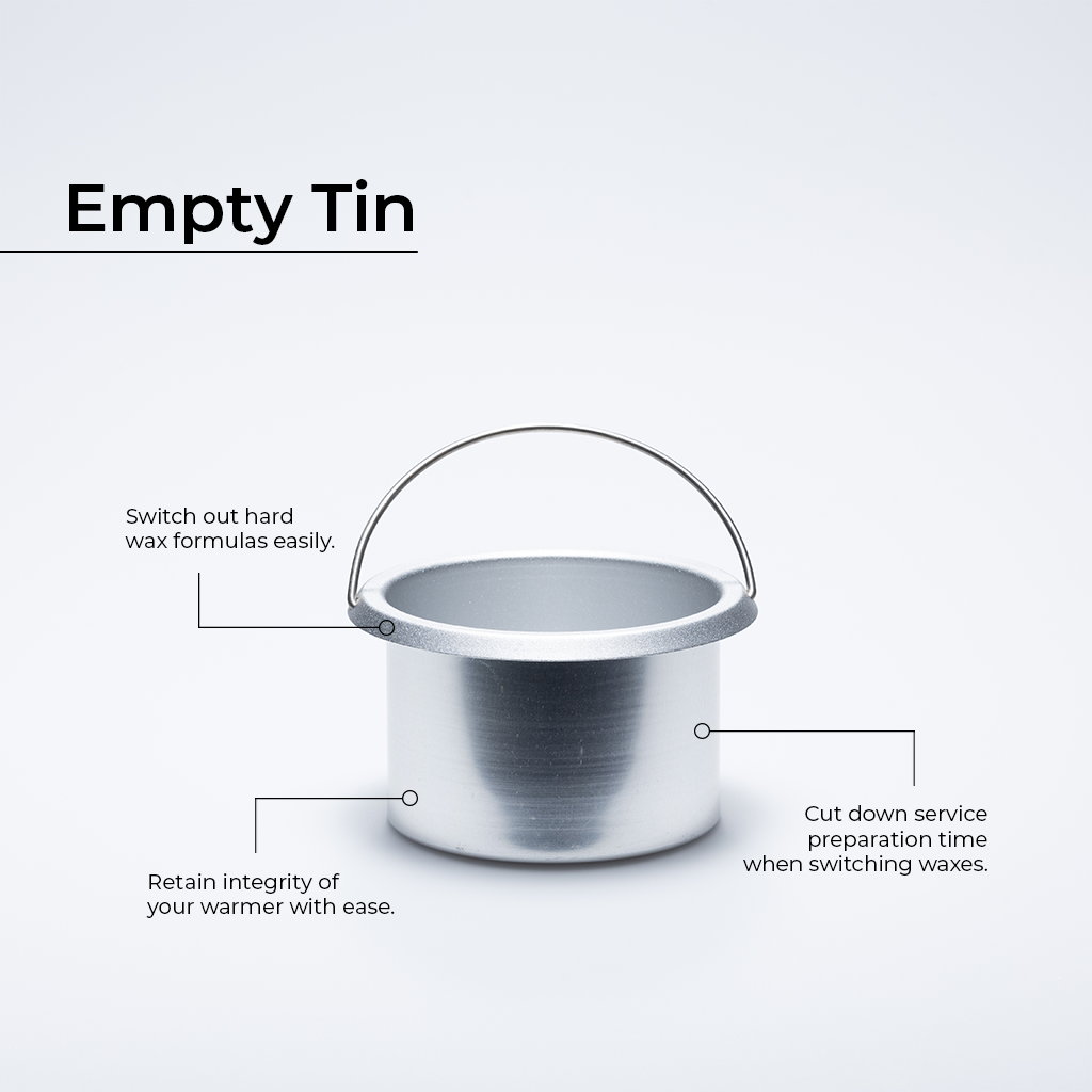 Empty Wax Tin 500ml/16.9oz - Starpil Wax Products – Starpil Pro
