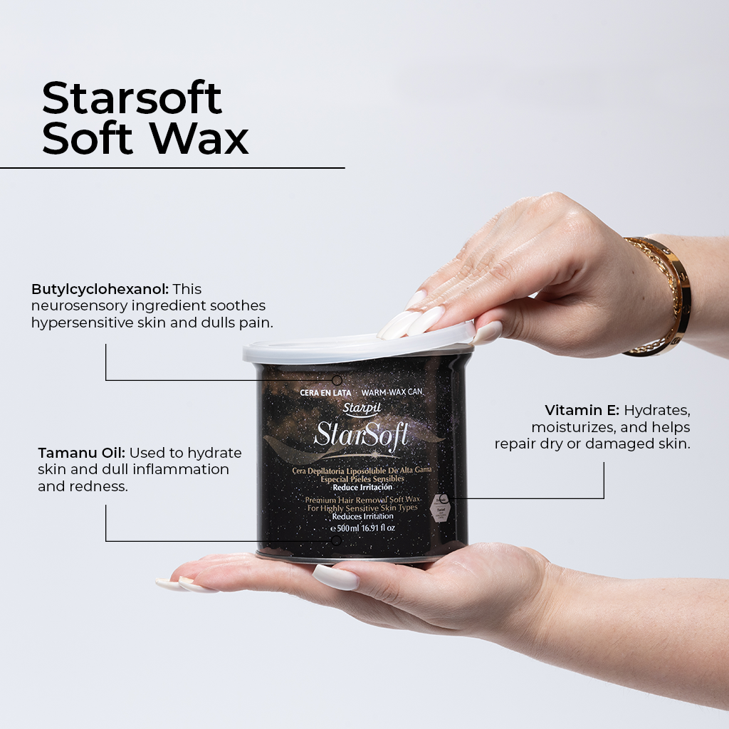 Starsoft Soft Wax for Sensitive Skin (500ml) – Starpil Pro